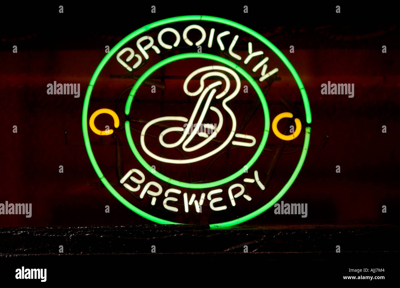 Brooklyn Brewery Sign Stock Photo - Alamy