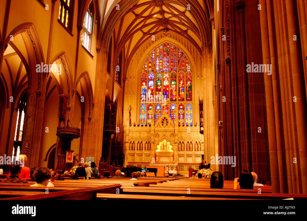 Trinity church new york city hi-res stock photography and images - Alamy