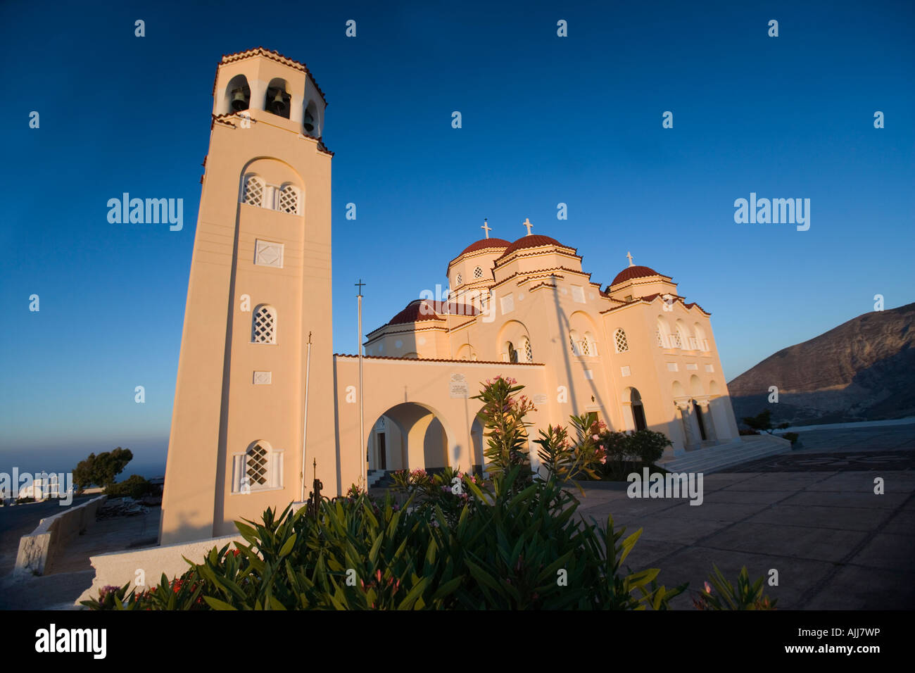 "Aghios Charalambos" Exo Gonia Santorini, Greece Stock Photo - Alamy