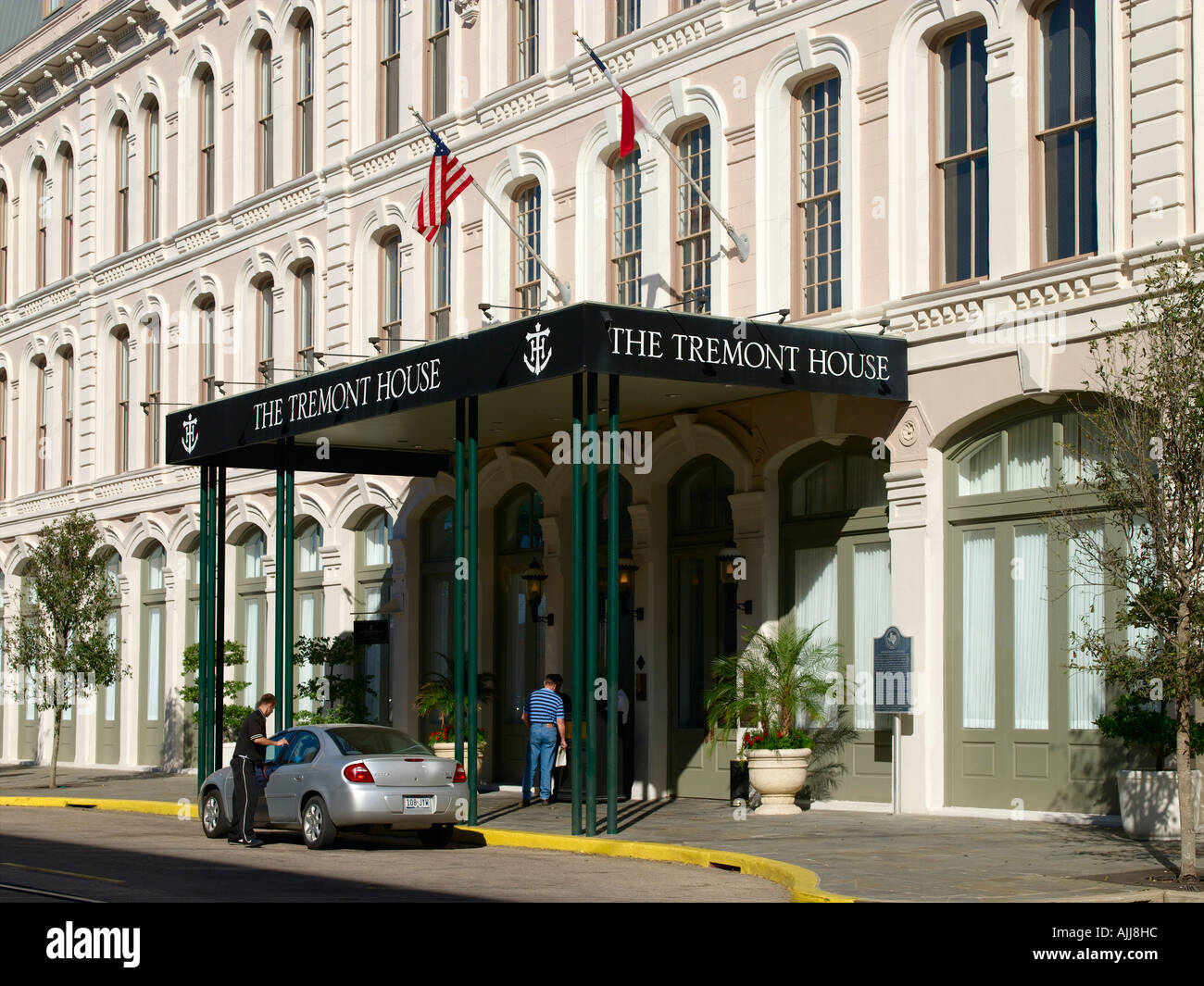 Galveston Island, The Tremont House Hotel Stock Photo - Alamy