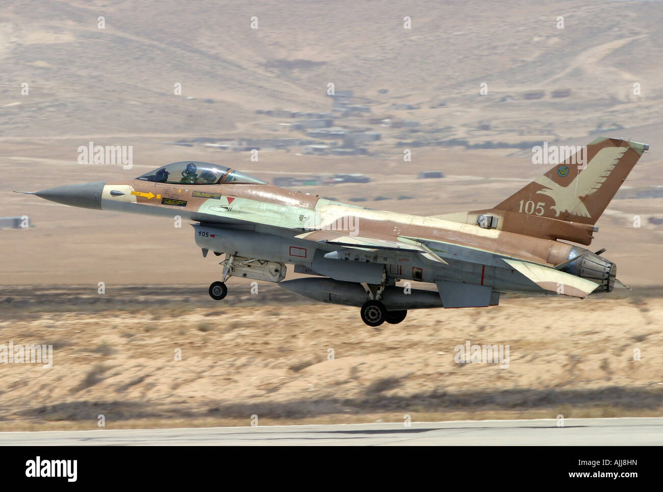 IAF F16I Fighter jet at take off Stock Photo - Alamy