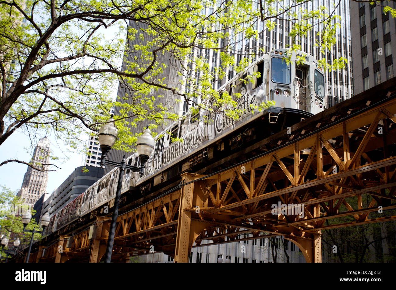 Chicago, The El Stock Photo - Alamy