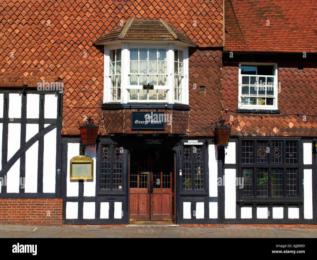 Crawley, George Hotel Stock Photo - Alamy