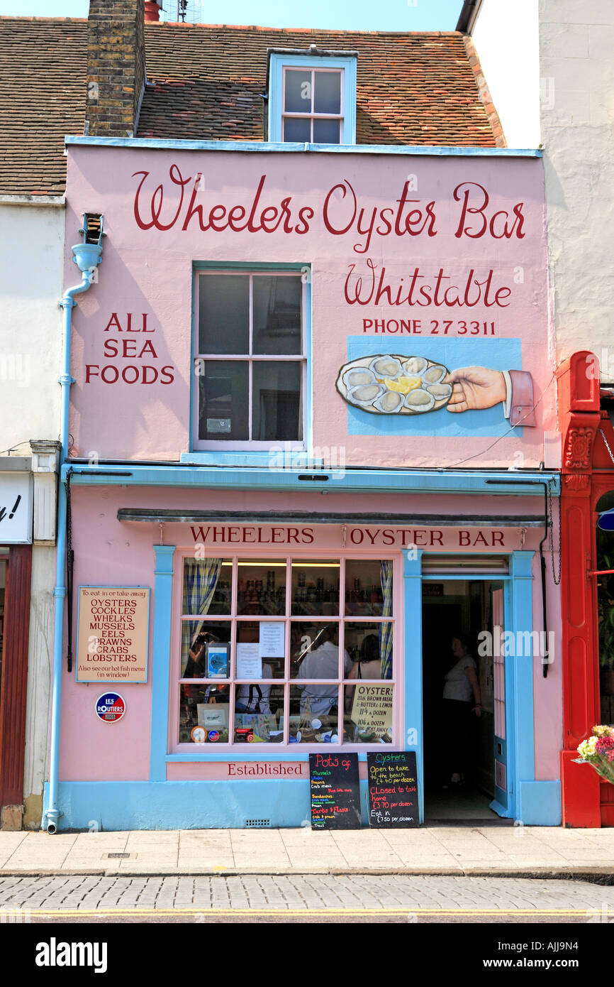 Whitstable, Wheelers Oyster Bar Stock Photo: 8427795 - Alamy Whitstable, Wheelers Oyster Bar Stock Photo: 8427795 - Alamy