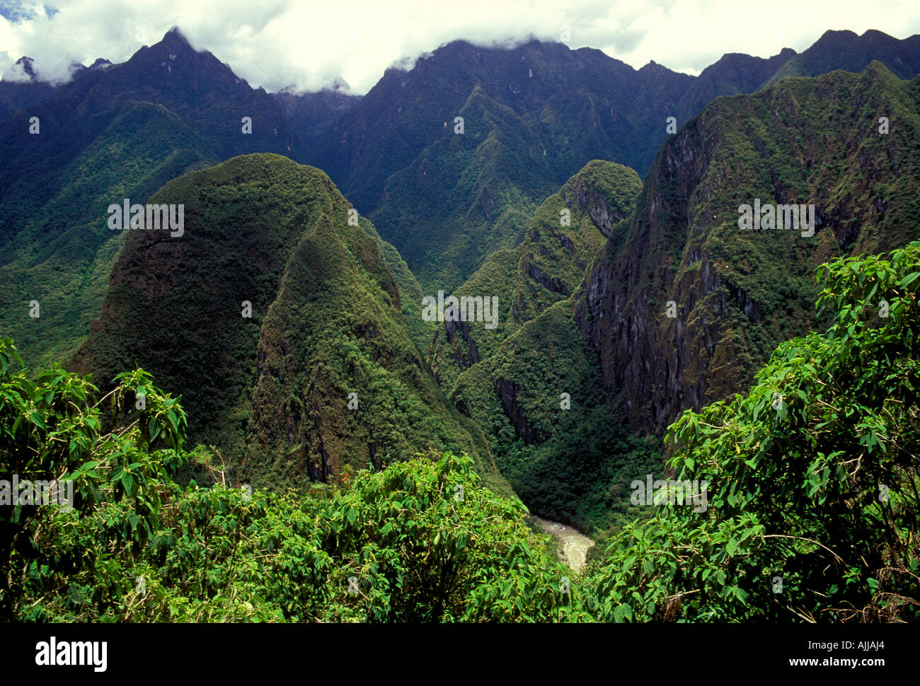 Urubamba River, Urubamba River Valley, Cordillera de Vilcabamba, Sacred ...