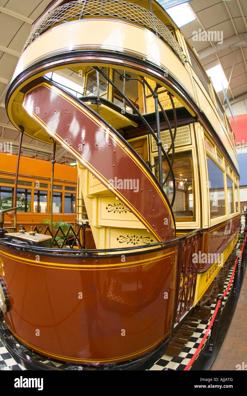 Crich Tramway Village - The National Tramway Museum Stock Photo - Alamy