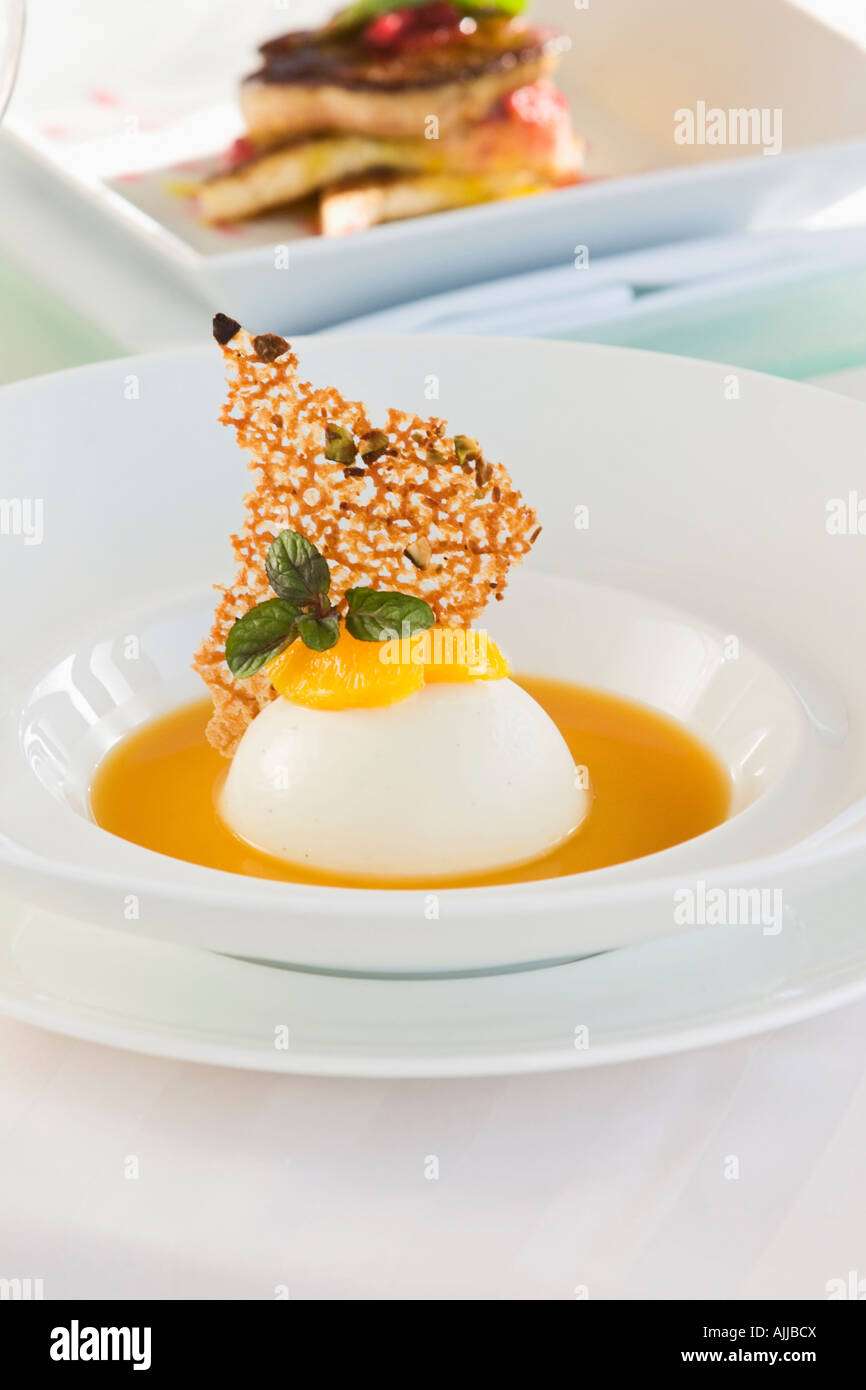 Garnished garnishing hi-res stock photography and images - Alamy