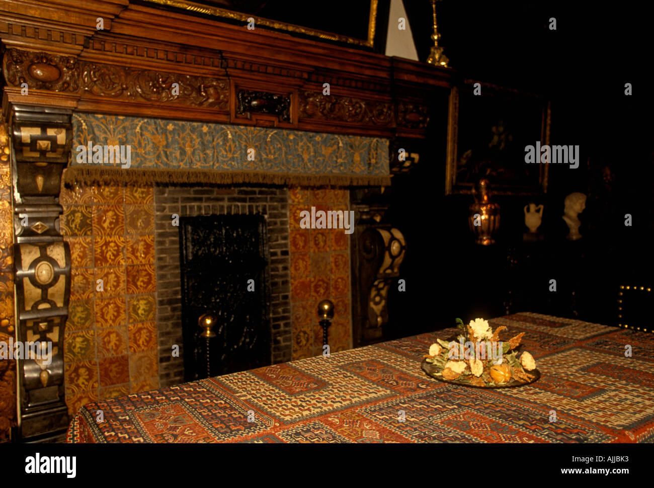dining room, Rubens House, Rubenshuis, home, Peter Paul Rubens, museum ...