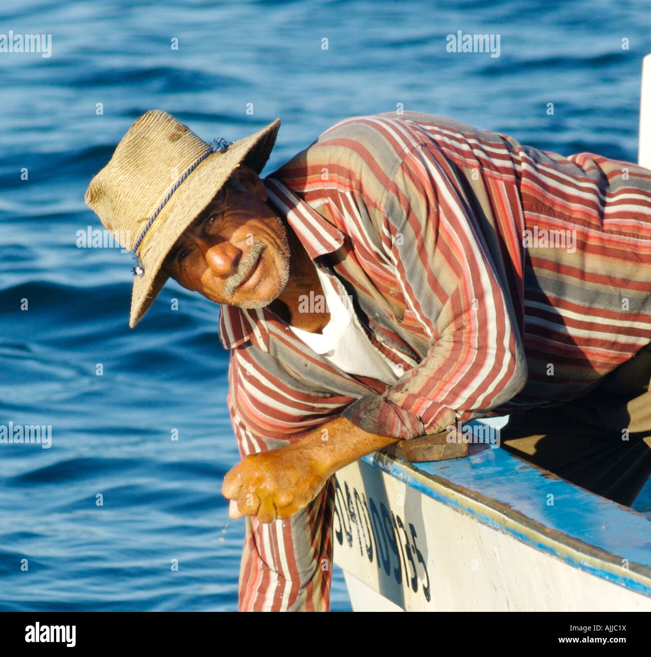 Fisherman portrait weathered face hi-res stock photography and images ...