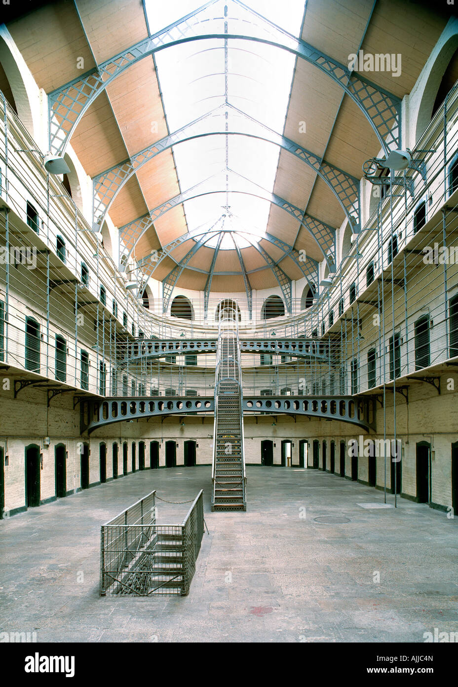 Kilmainham jail dublin interior prison gaol 1916 rising hi-res stock ...