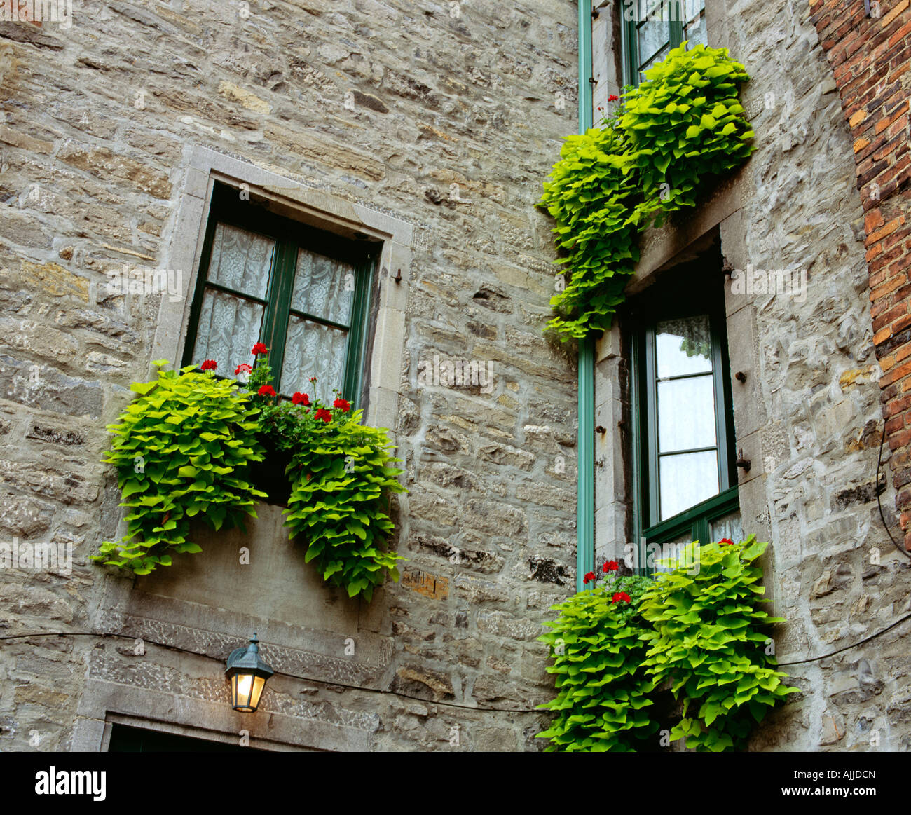 Windows on a building Stock Photo - Alamy