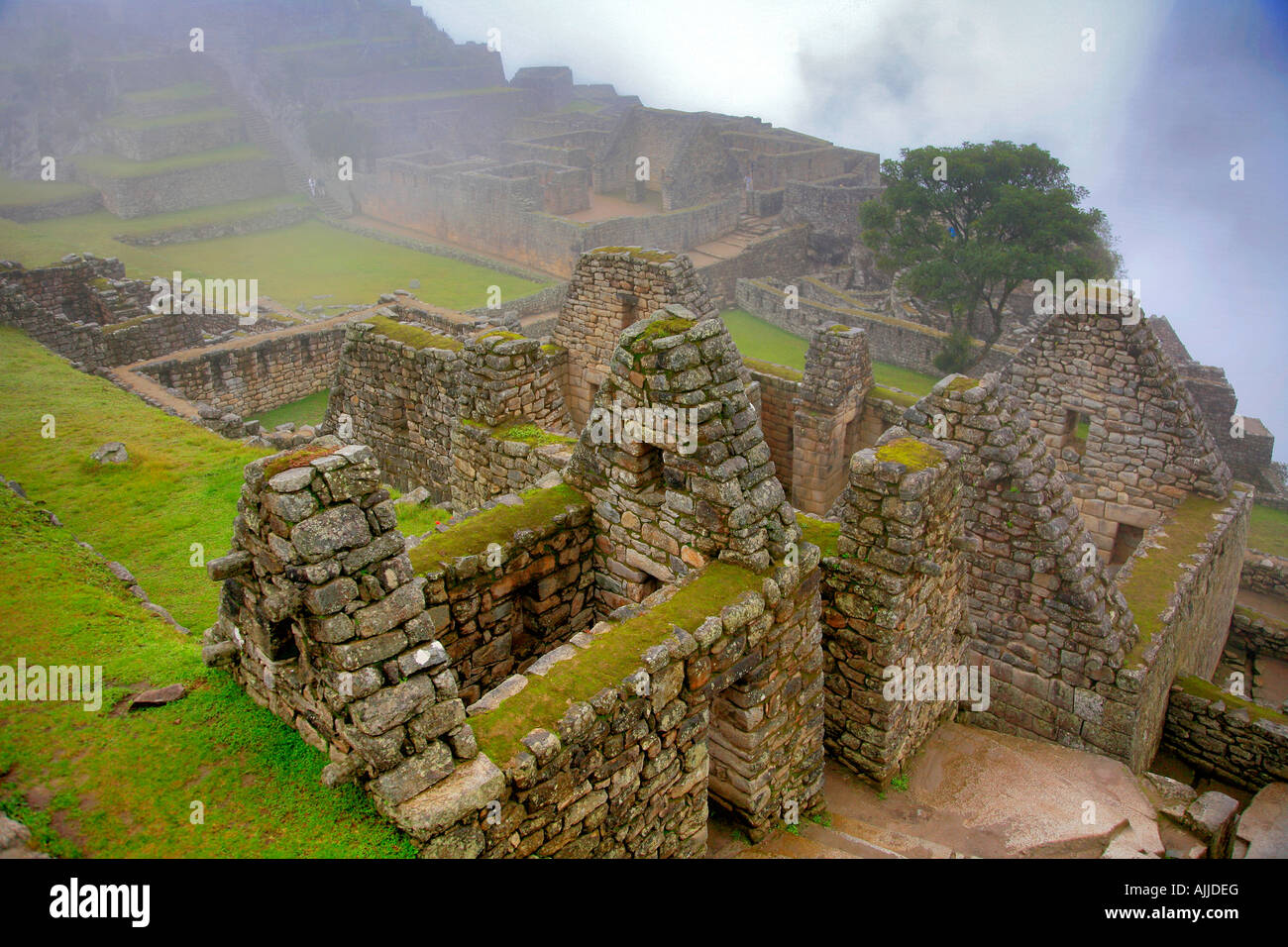 Royal palace Buildings Principal Plaza UNESCO World Heritage Site Machu ...