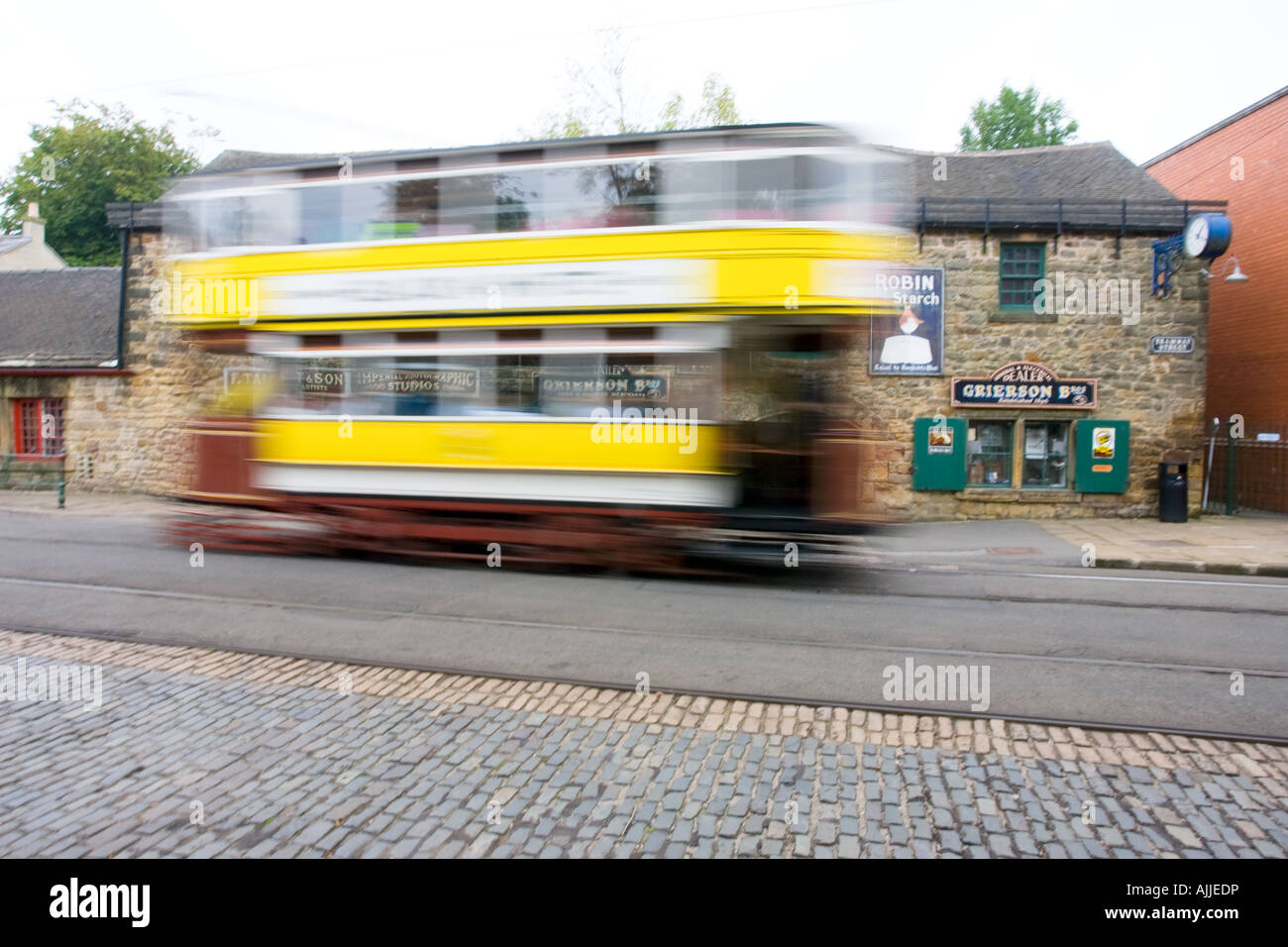 Crich Tramway Village - The National Tramway Museum Stock Photo - Alamy