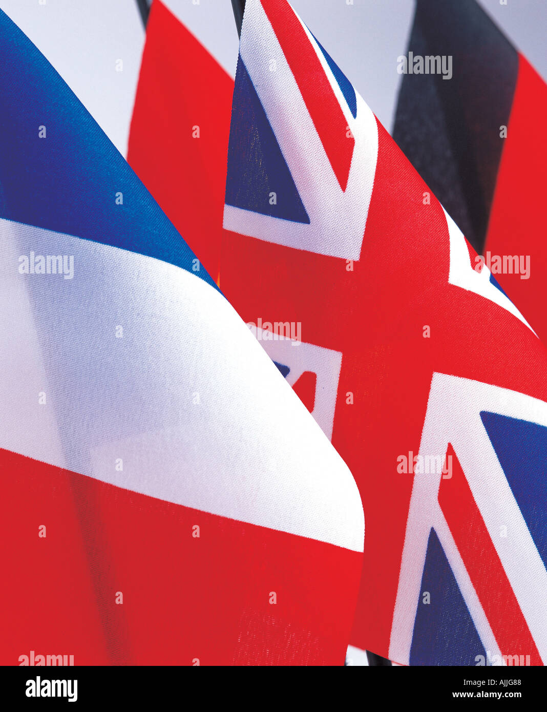 Close up of an array of national flags Stock Photo - Alamy