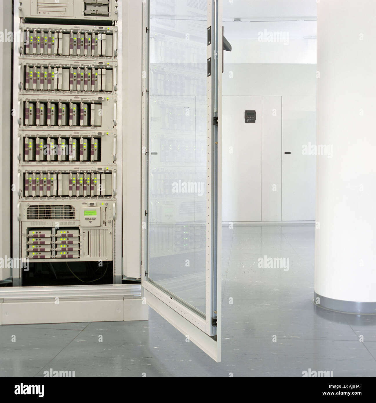 Network server in office Stock Photo - Alamy