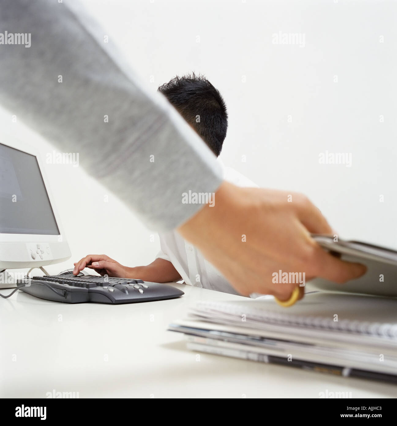 Monitor arm hi hi-res stock photography and images - Alamy