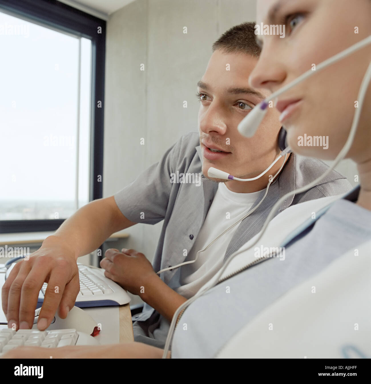 Network operators hi-res stock photography and images - Alamy