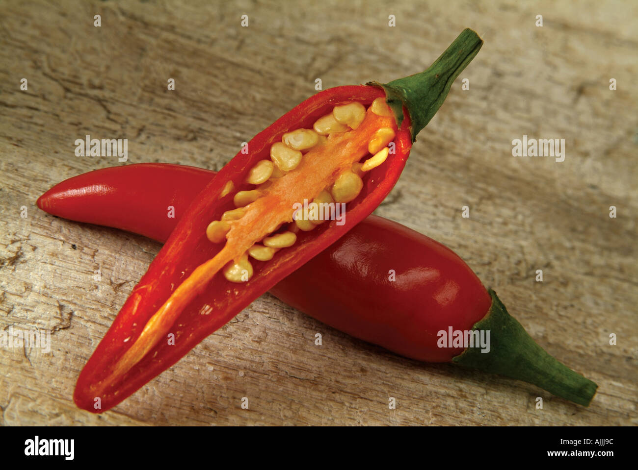 Two chillis hi-res stock photography and images - Alamy