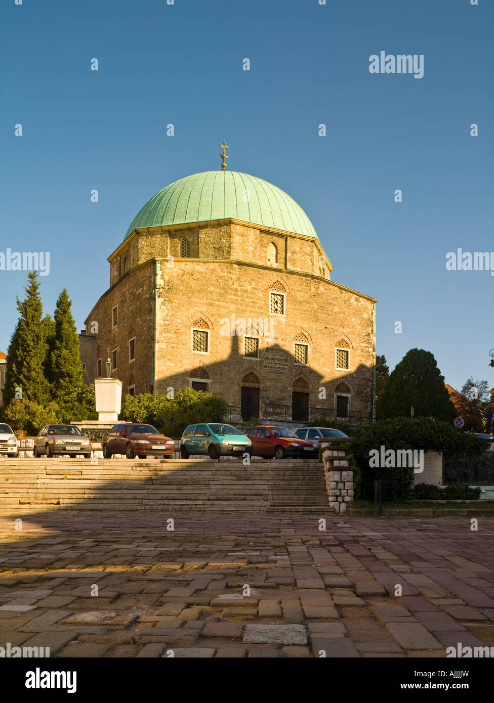 former mosque of Pasha Gazi Kassim, Pecs, Hungary Stock Photo - Alamy