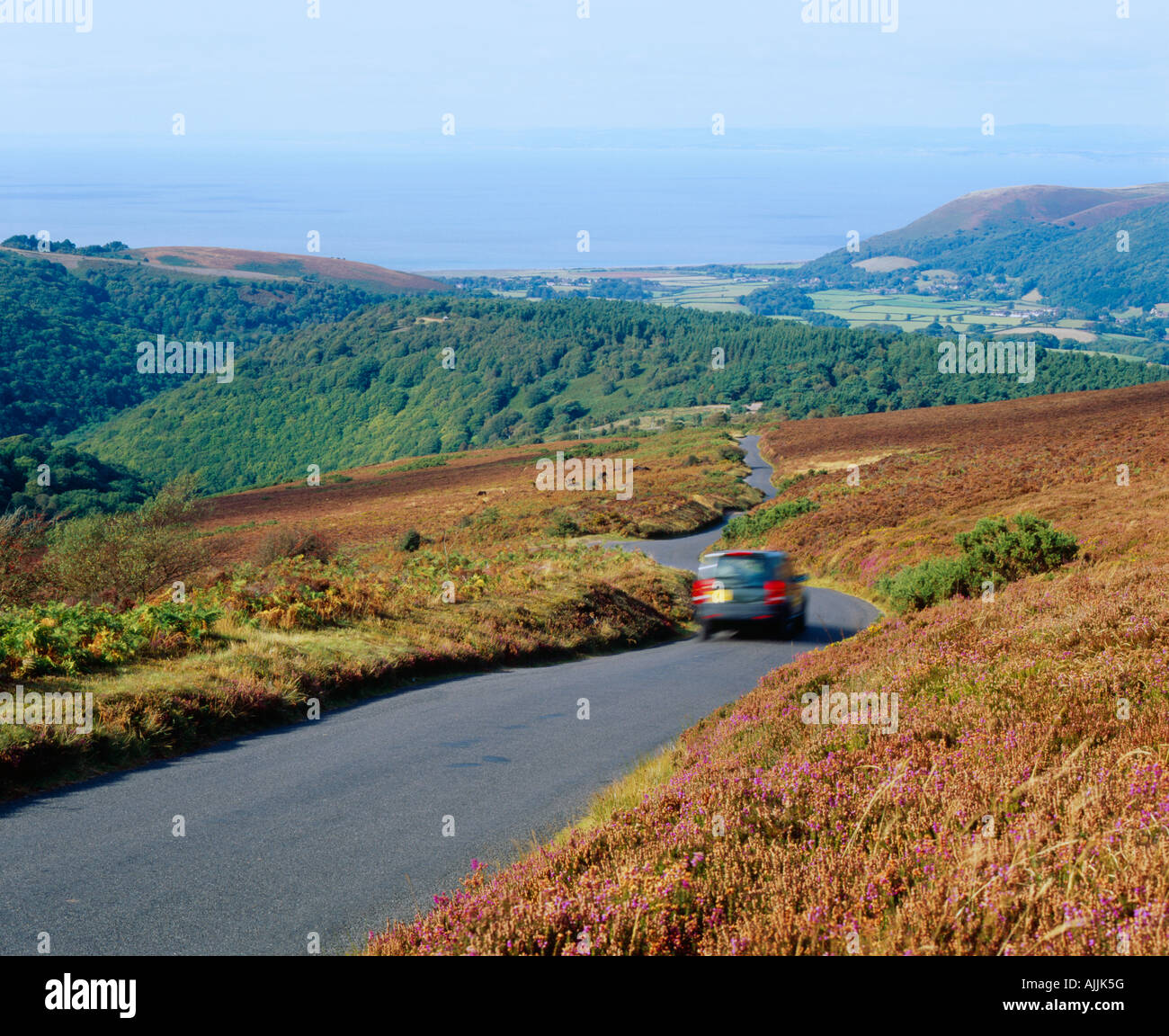 Dunkery beacon car hi-res stock photography and images - Alamy