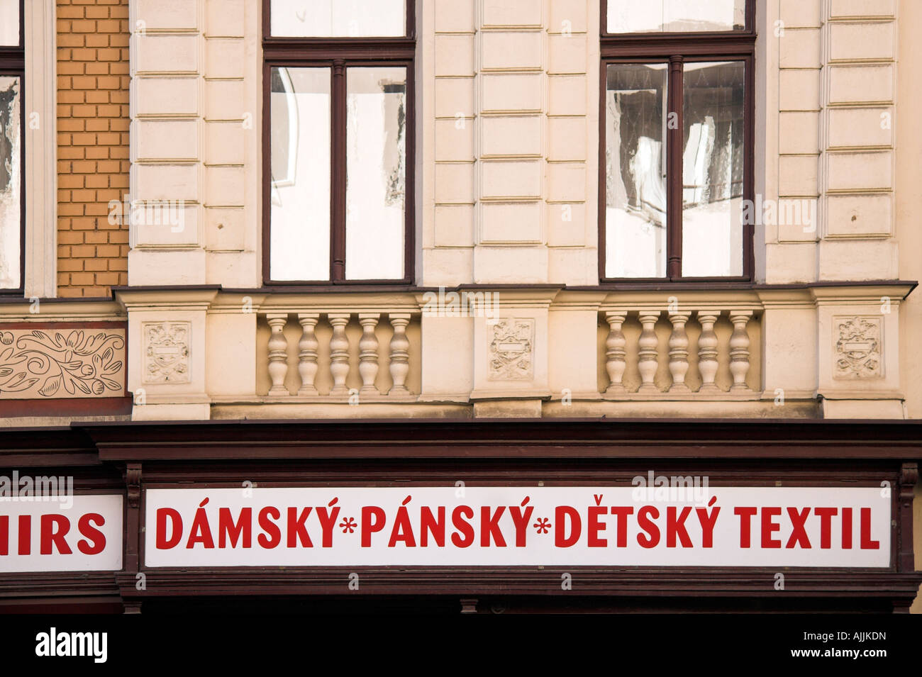 Shop front, Prague, Czech Republic, Europe Stock Photo - Alamy