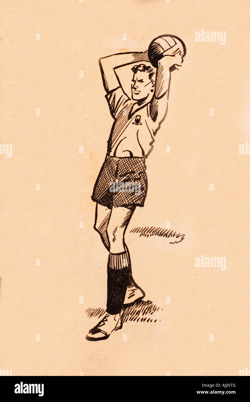 Soccer ball 1950s hi-res stock photography and images - Alamy