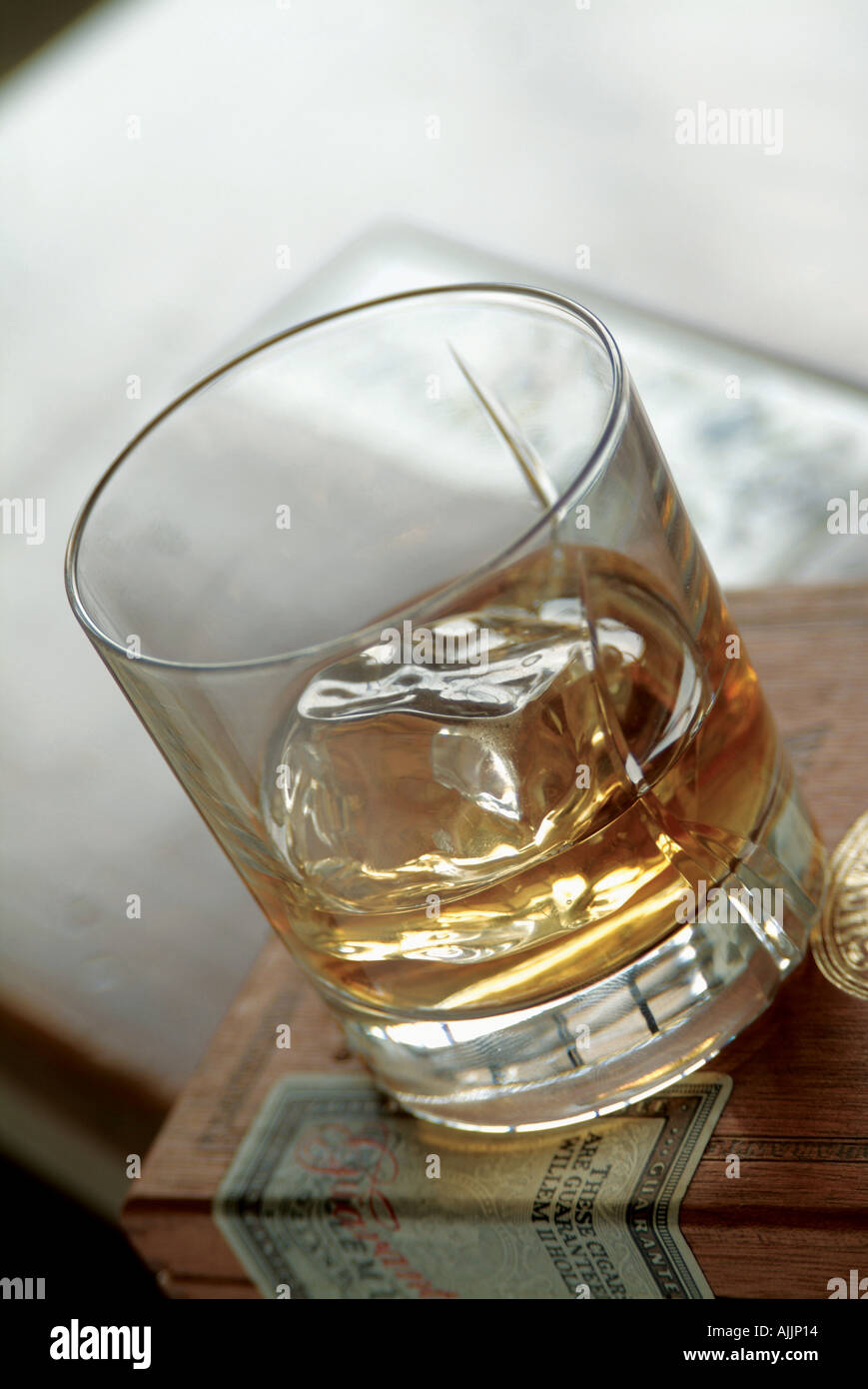 High angle view of an alcoholic beverage Stock Photo - Alamy