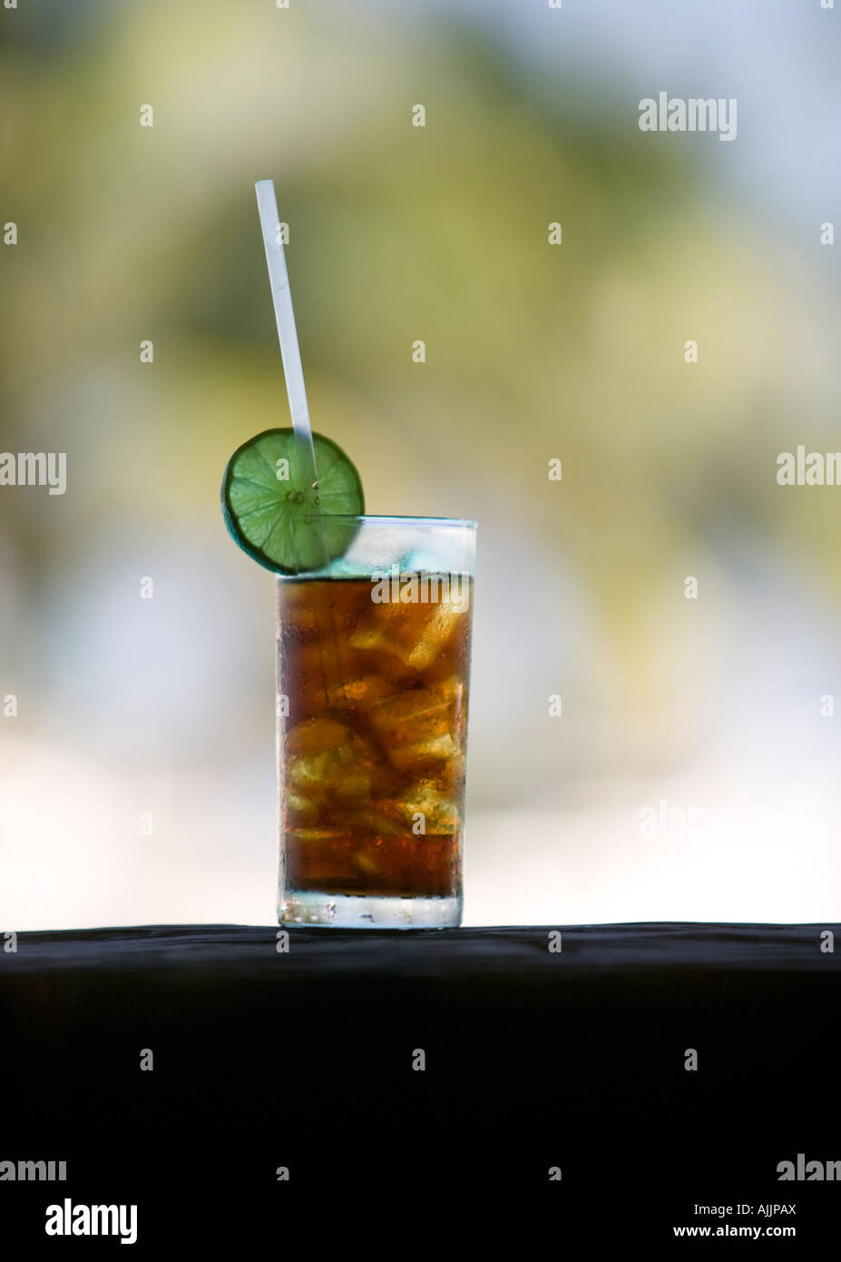 Diet Coke by pool Casa Del Mar Hotel Cozumel Mexico Stock Photo - Alamy