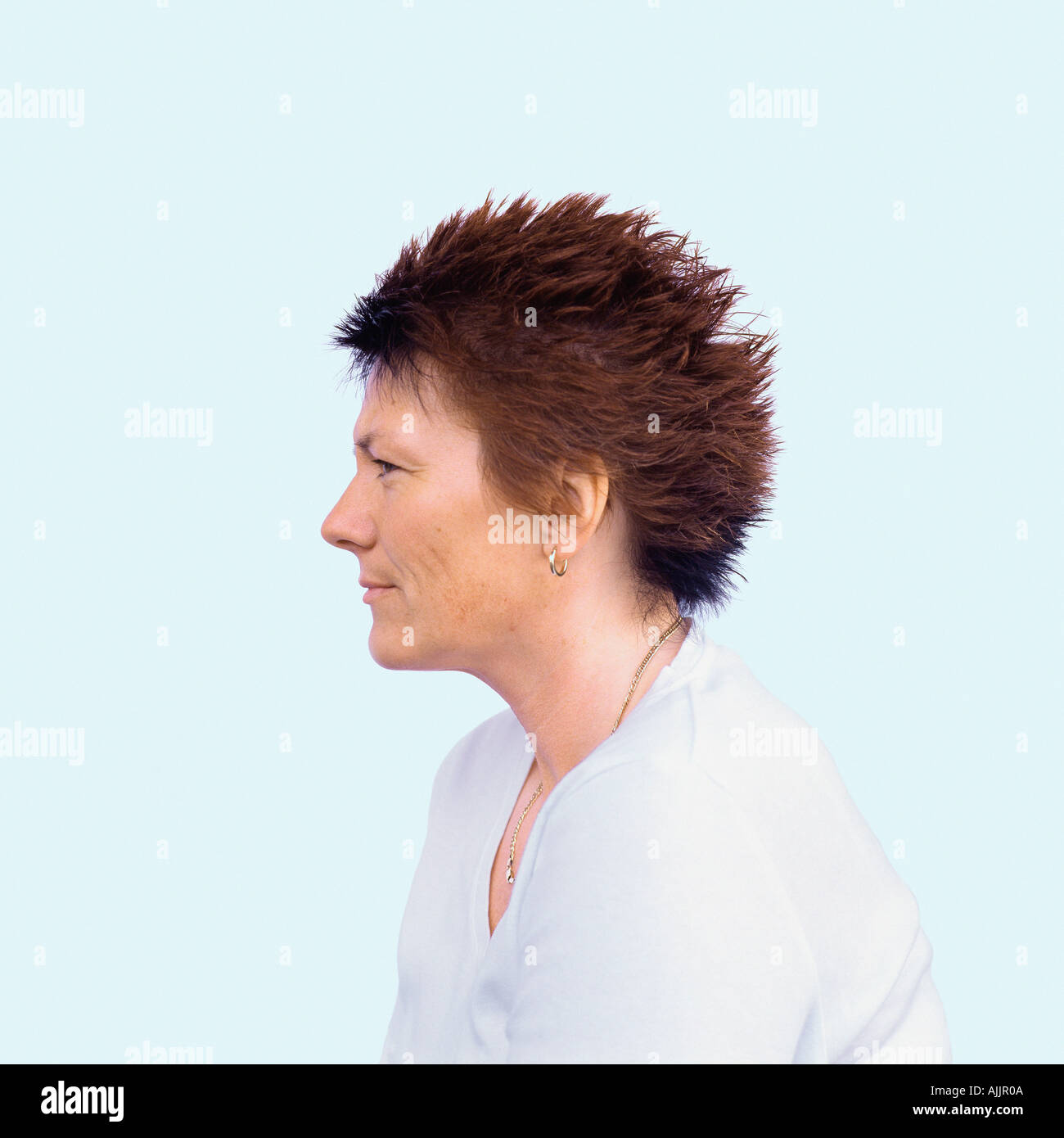 Spiked hairstyle hi-res stock photography and images - Alamy