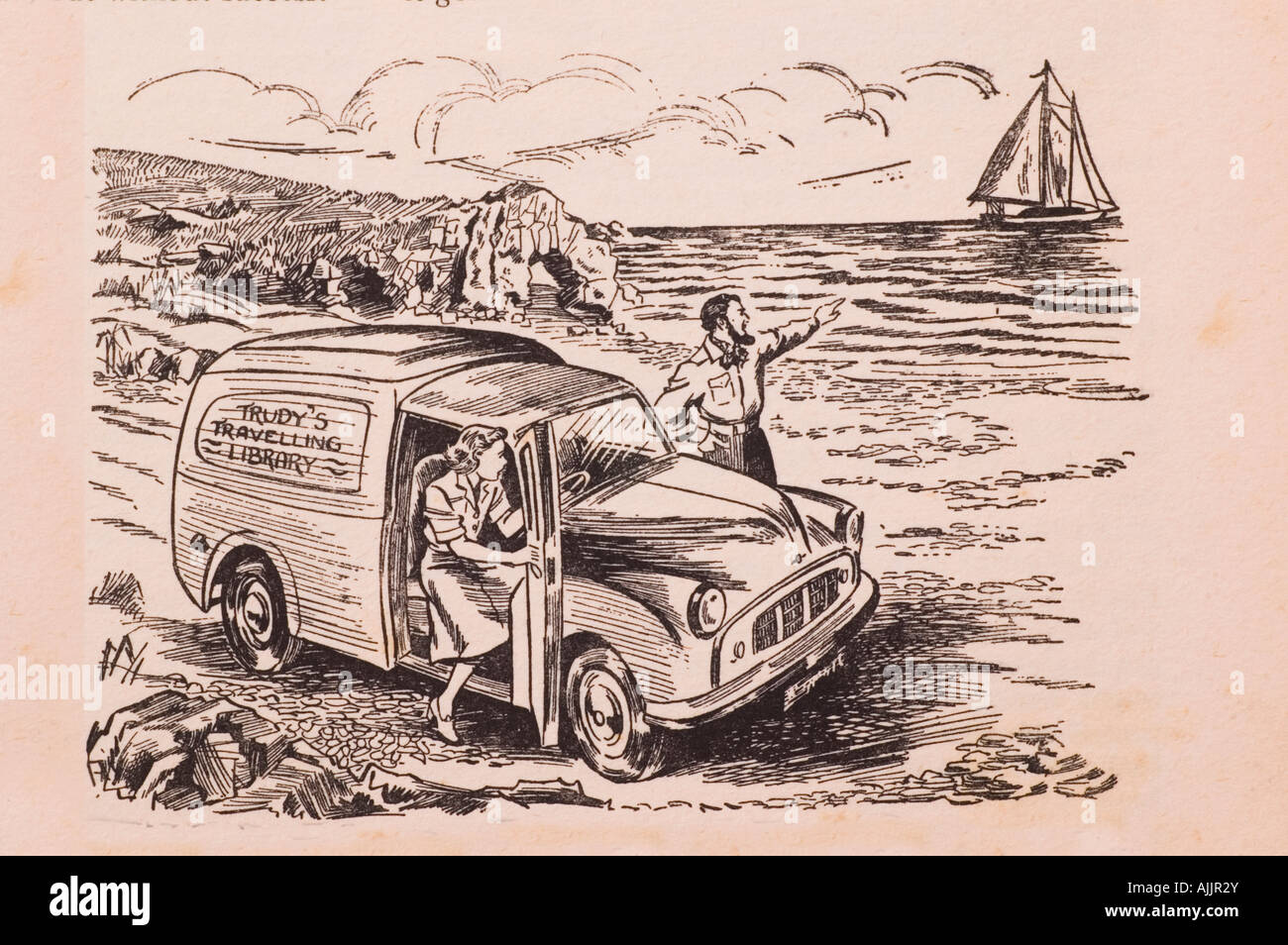 British cartoon annual comic from the 1950s Stock Photo - Alamy