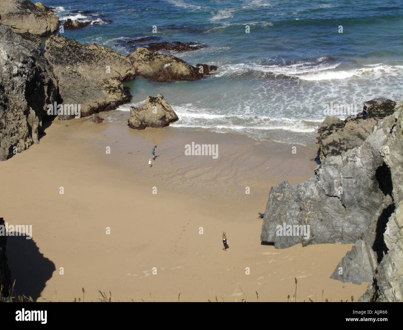 Porth joke beach hi-res stock photography and images - Alamy