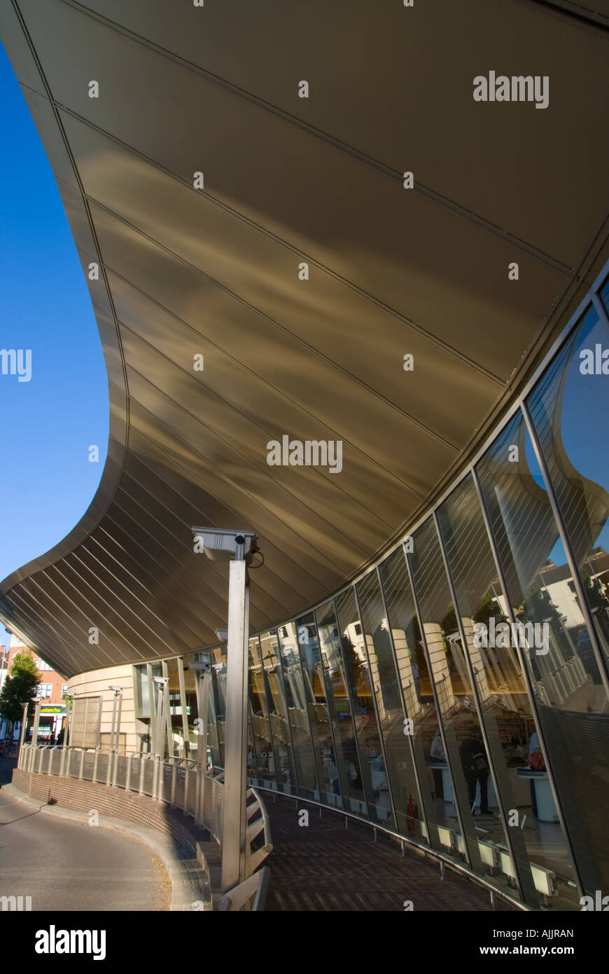 Waitrose supermarket architectural detail Stock Photo - Alamy