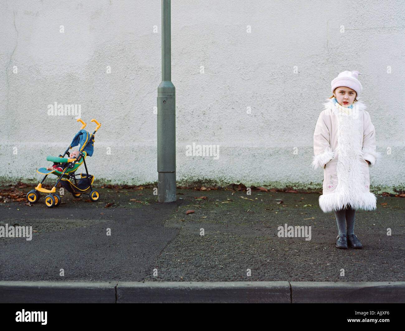 Doll girl pushchair hi-res stock photography and images - Alamy