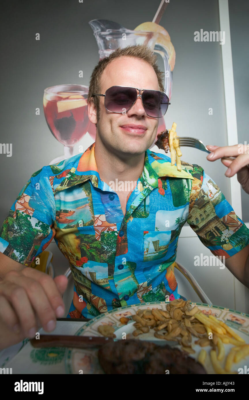 Man eating sh hi-res stock photography and images - Alamy
