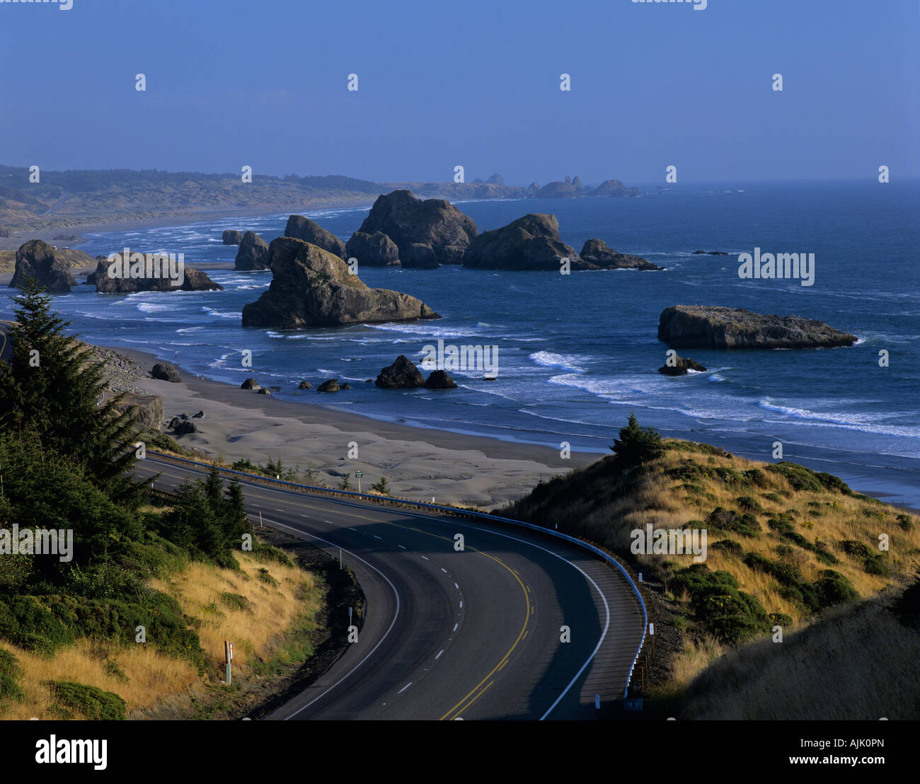 Cape Sebastian State Park Southern Oregon Coast along Highway101 ...