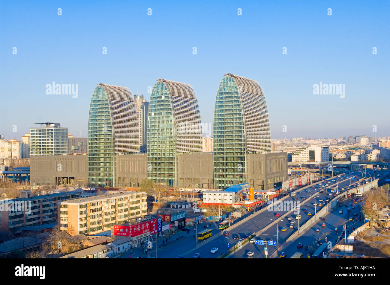 Xizhimen interchange beijing china hi-res stock photography and images ...