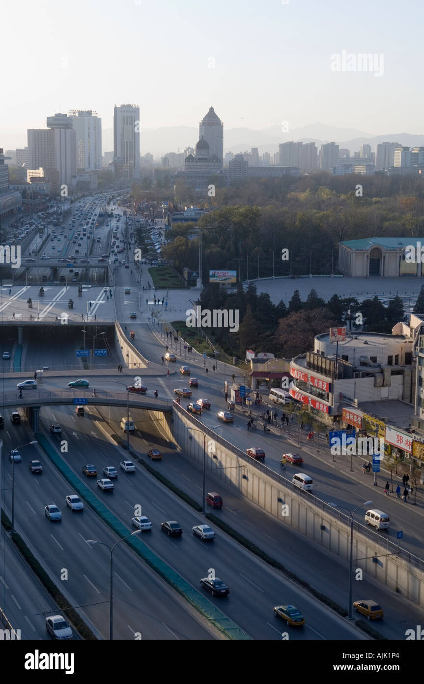 Urban city traffic landscape Cut Out Stock Images & Pictures - Alamy