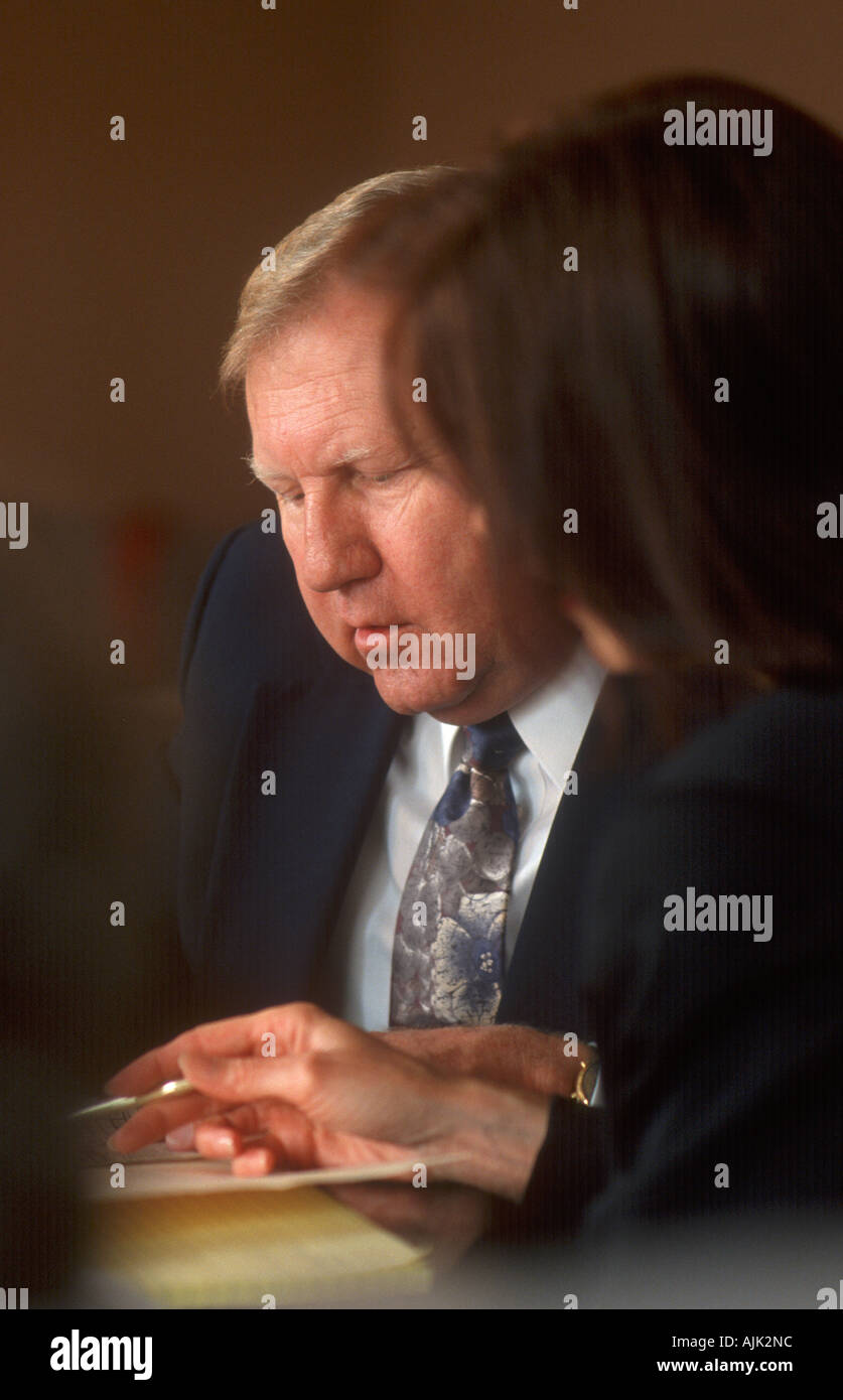 Executive at work in conference room Stock Photo - Alamy