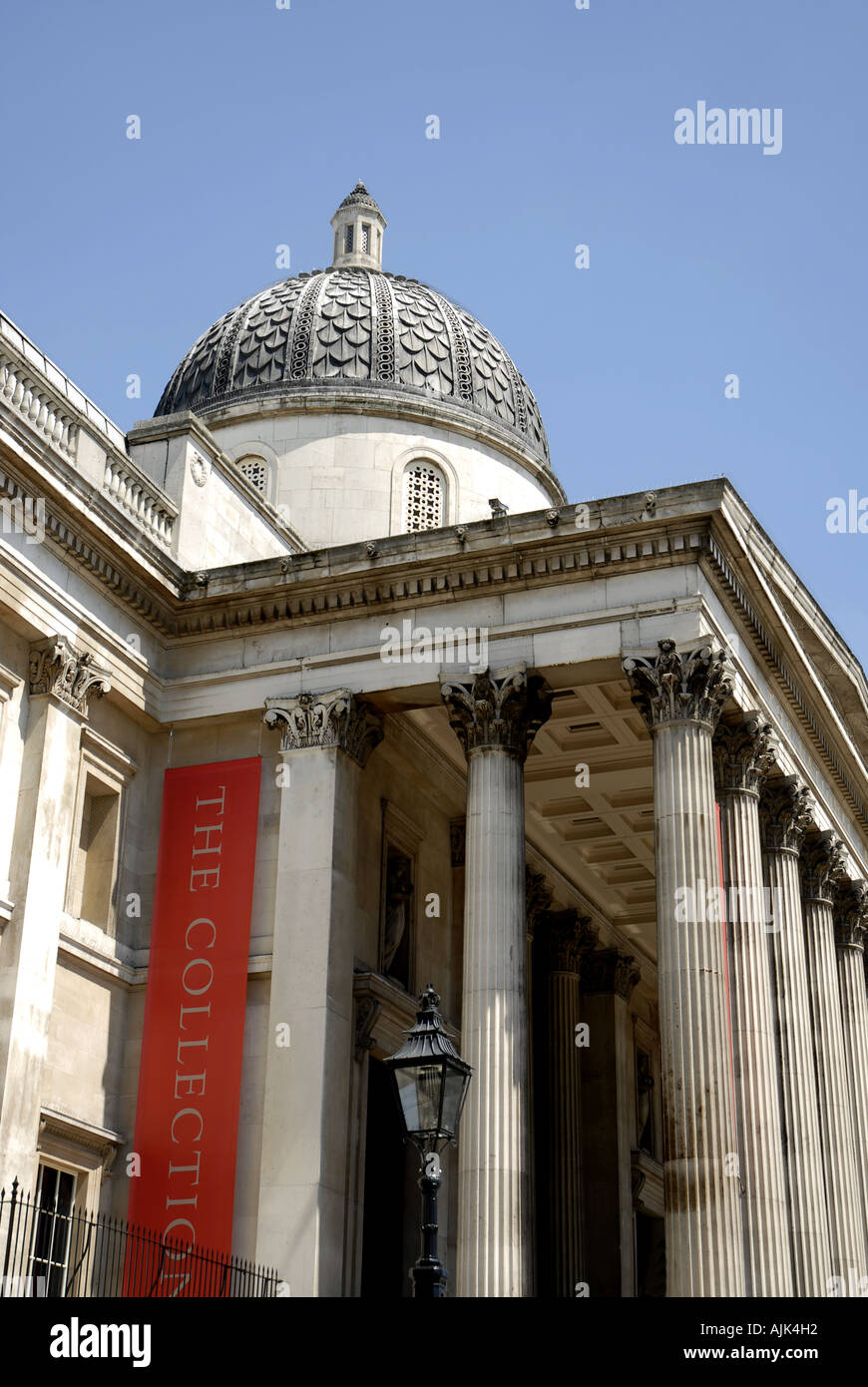 The National Gallery in Trafalgar Square London Stock Photo - Alamy