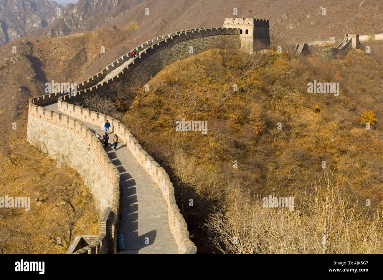 The Mutianyu Great Wall Beijing China Stock Photo - Alamy