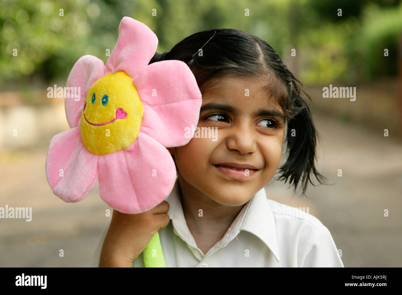 School Girl Mischievous Smile High Resolution Stock Photography and ...