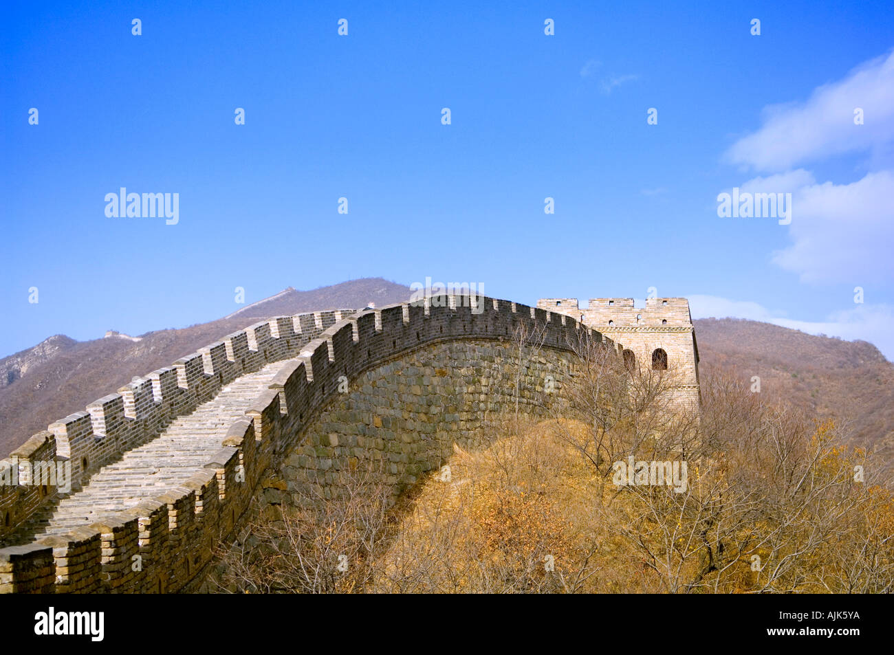 The Mutianyu Great Wall Beijing China Stock Photo - Alamy