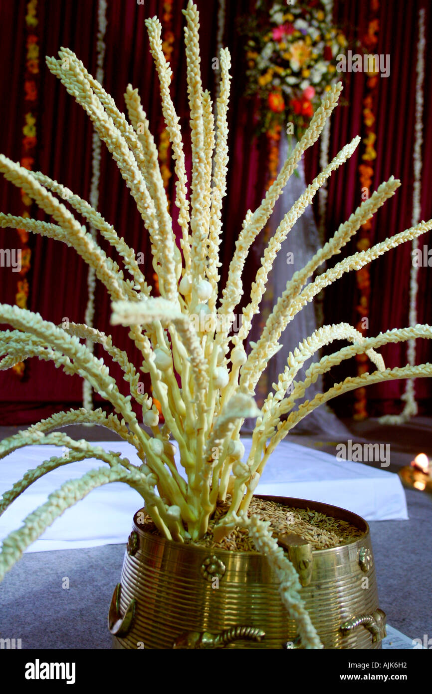 Coconut flower in kerala wedding | Beachweddingtips.com