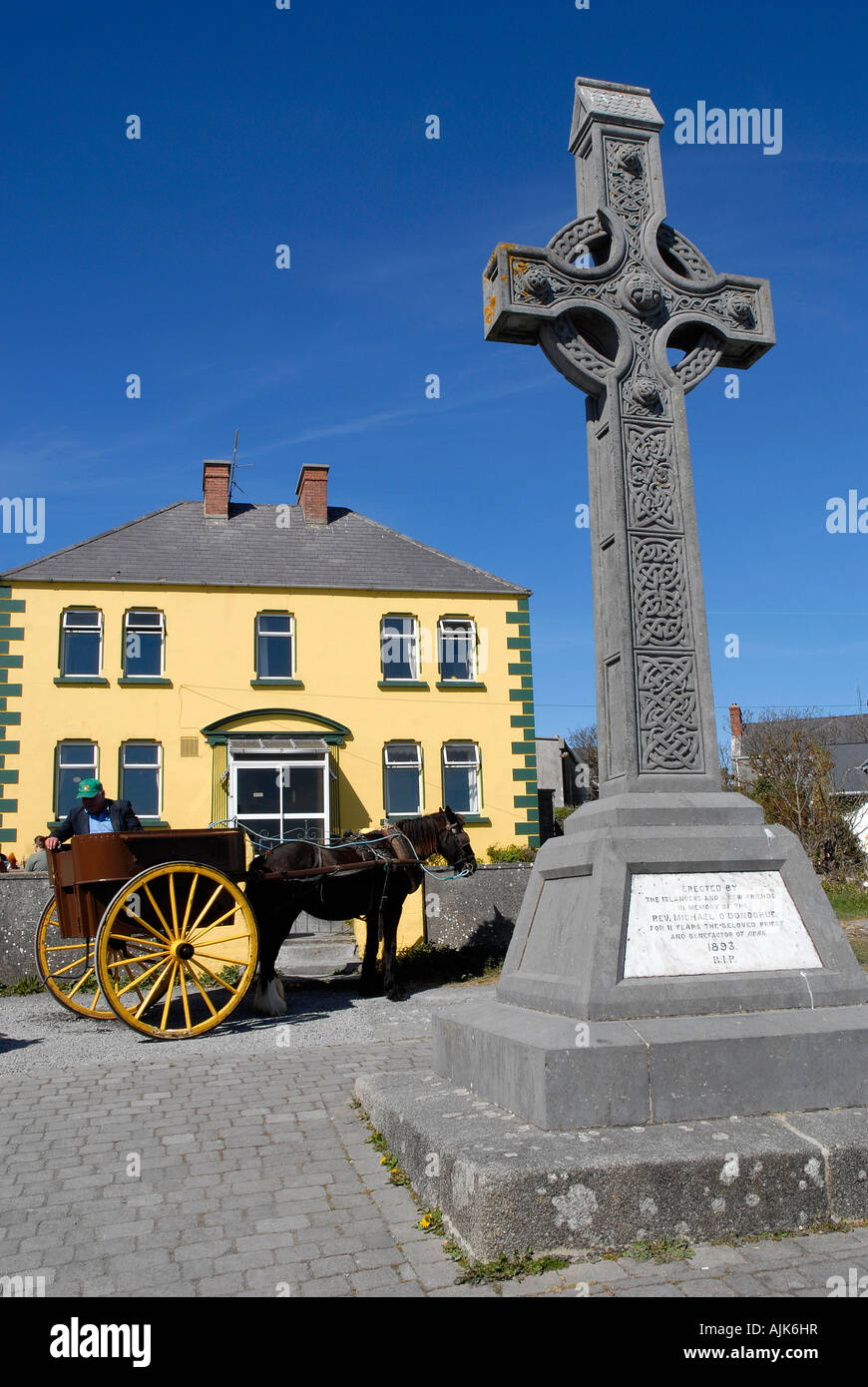 A scene in Irish island Inishmore Stock Photo - Alamy
