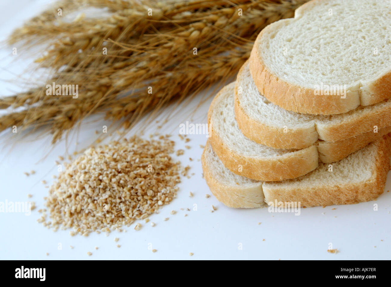 bread & wheat Stock Photo - Alamy