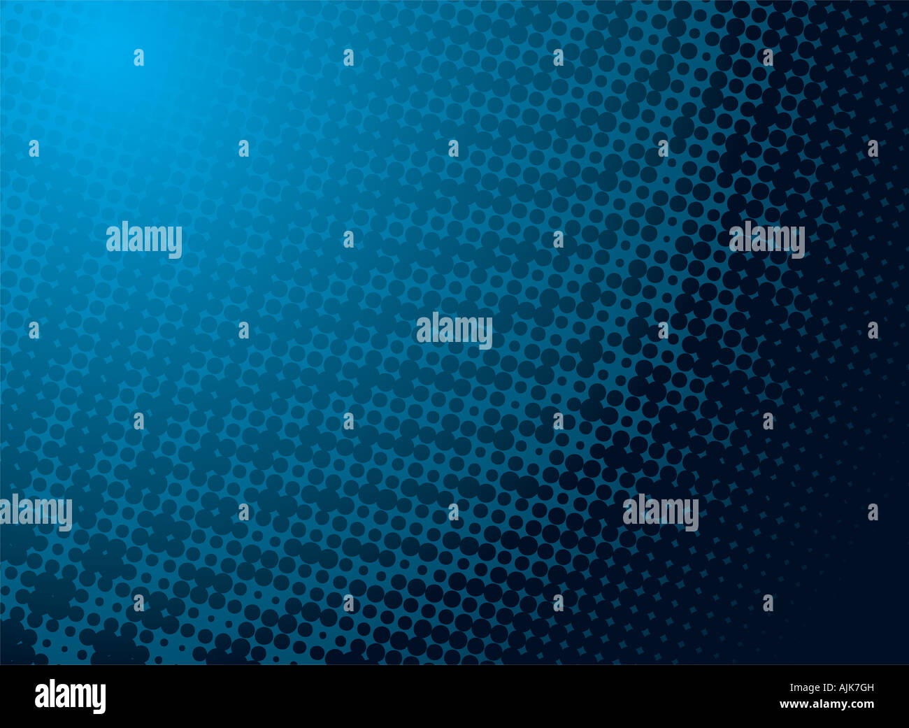 Illustrated halftone background in blue and black with room to add your ...