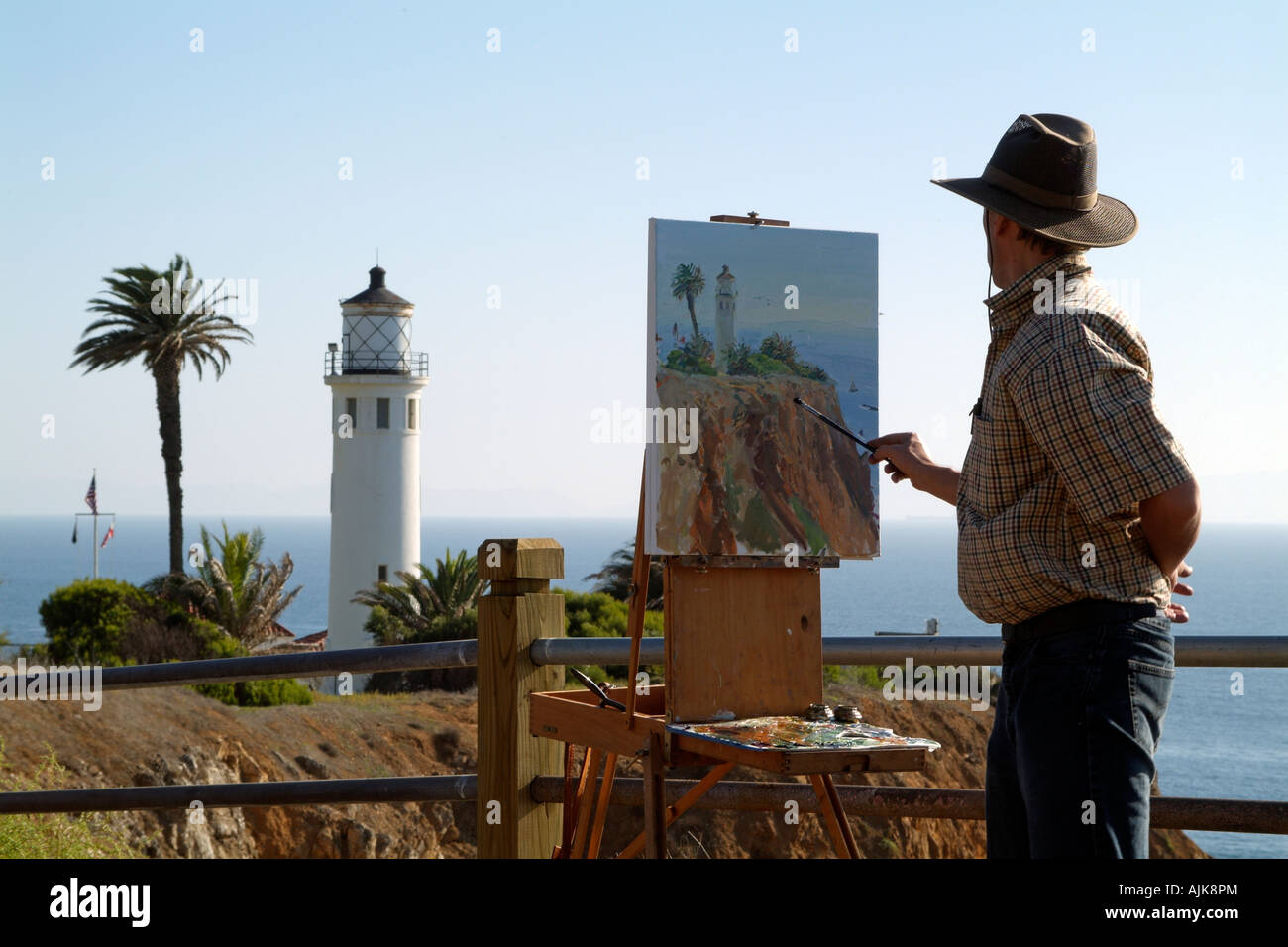 Artists point lighthouse hi-res stock photography and images - Alamy