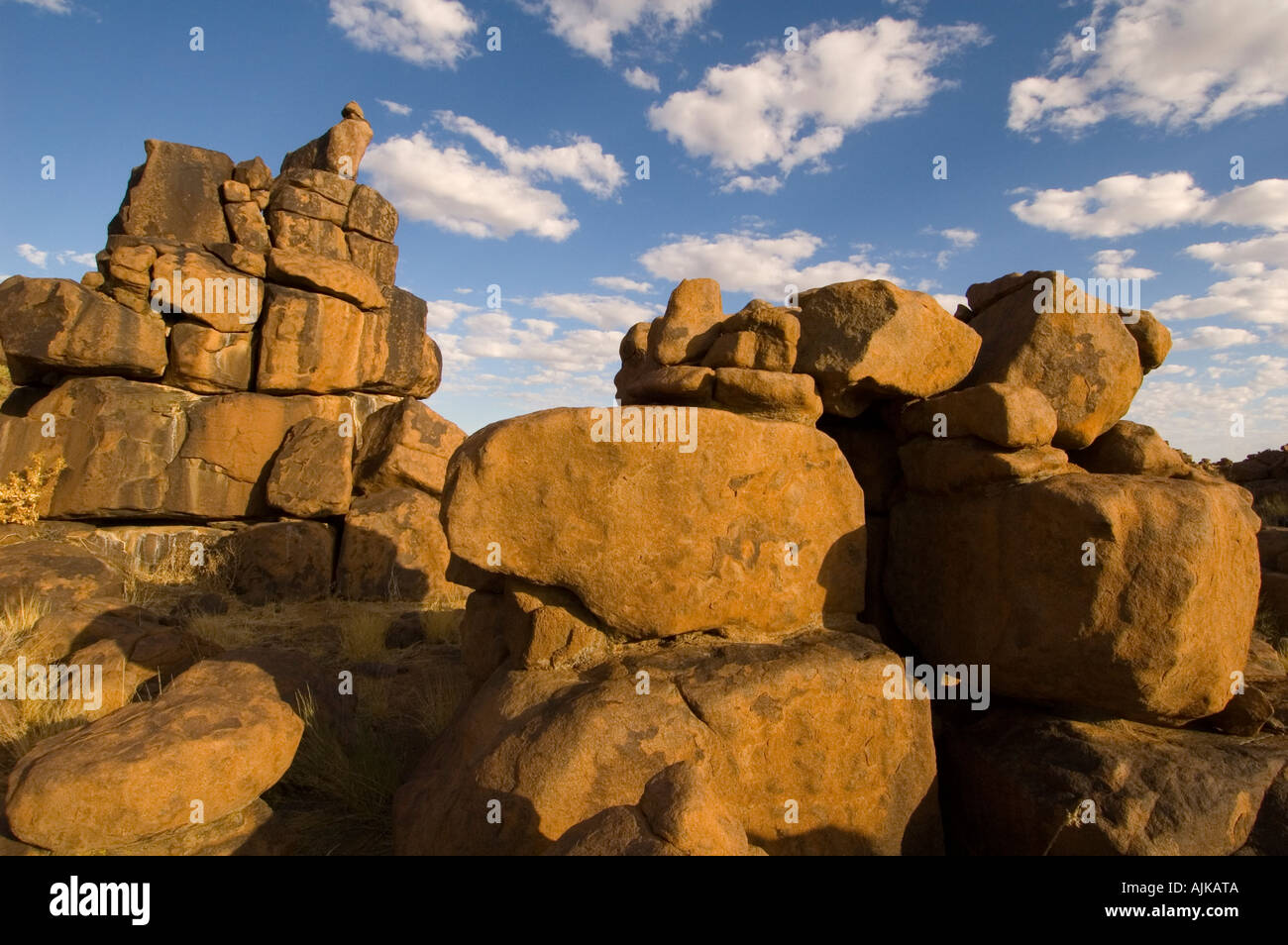 Natural rock formation at Giant's Playground, Namibia Stock Photo - Alamy