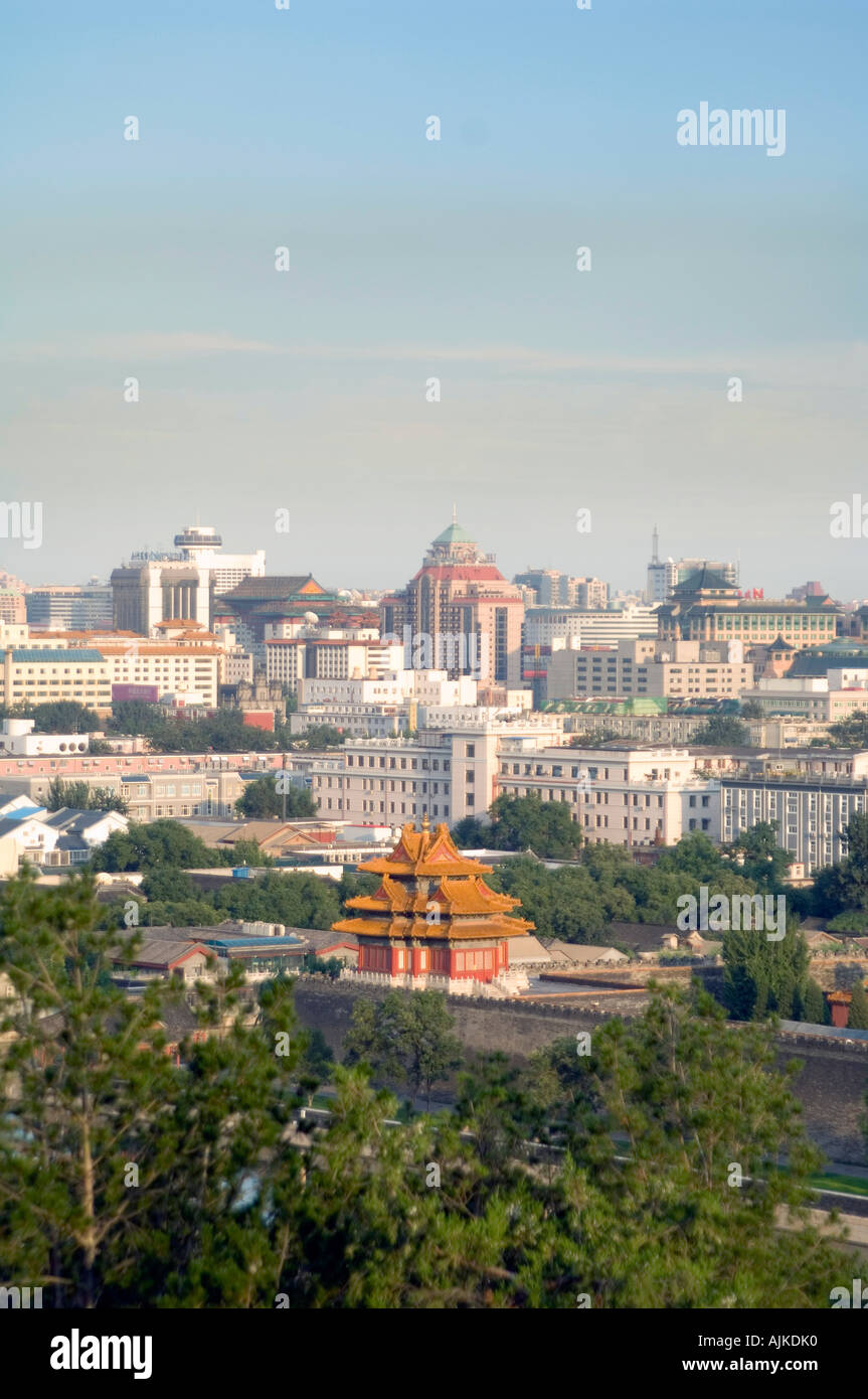 Overview Beijing Cityline Beijing China Stock Photo - Alamy