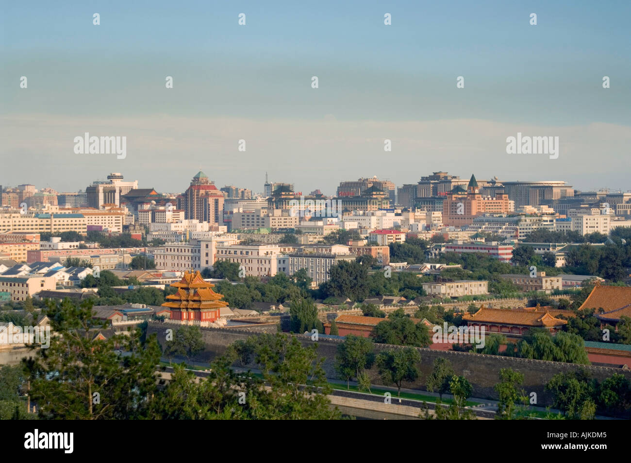 Beijing old and new Cut Out Stock Images & Pictures - Alamy